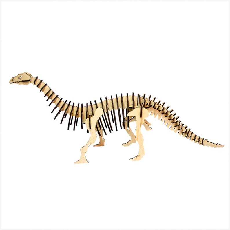 Laser Cut Wooden Dinosaur Model Toy – SVG Files (digital Download) - Etsy