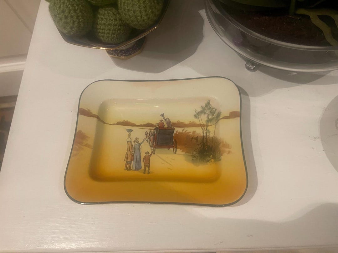 Royal Doulton Rat 1930s Sandwich Plate - Etsy