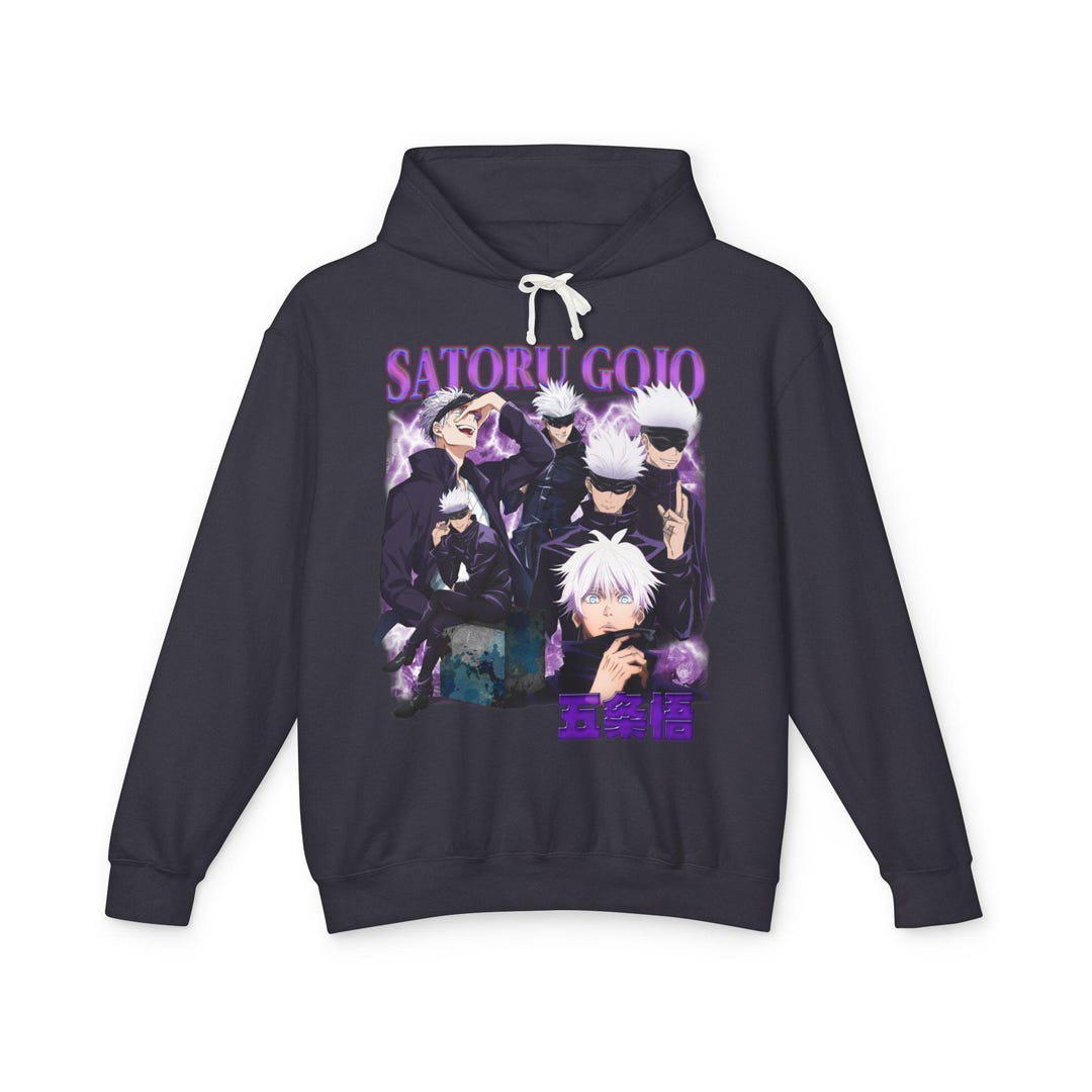 Gojo Satoru Graphic Hoodie - Etsy
