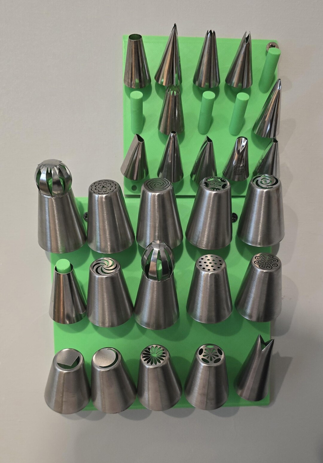 Russian Piping Tip Wall Mount Organizer (XL SIZE) – 3D Printed Icing ...
