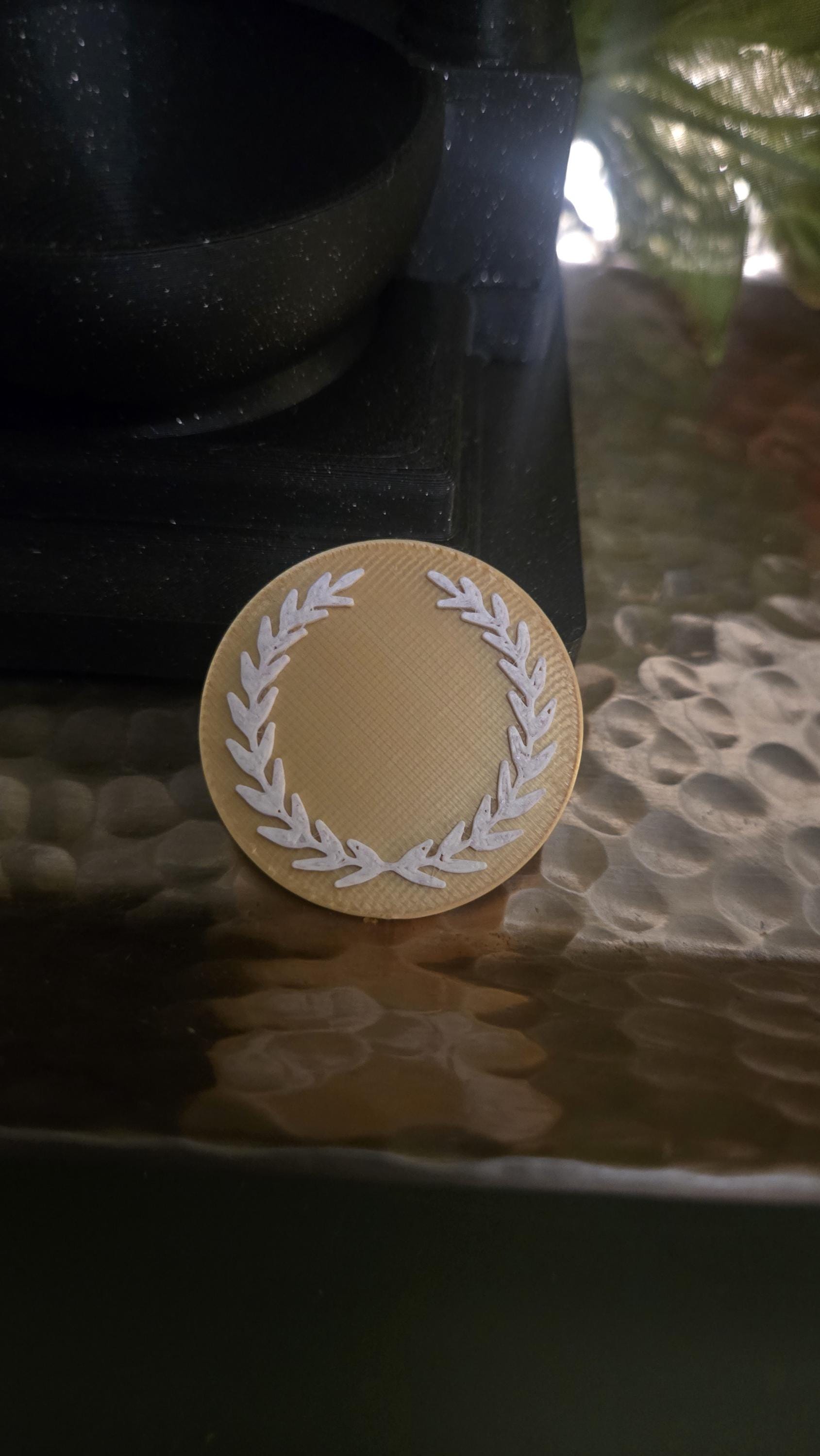 Greek Golden Sun Altar | Apollo Helios Offering Bowl | 3D Printed Pagan ...