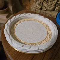 Authentic Greek Breaking/smashing Plates: Traditional Hand Made Plaster ...