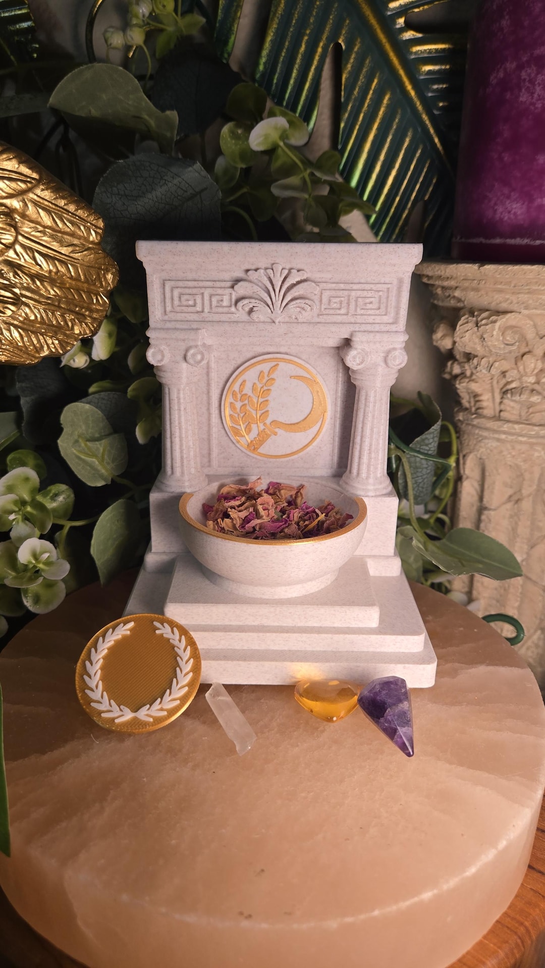 Mini Demeter Altar 5 Inch Goddess Shrine, Harvest, Mother Earth ...
