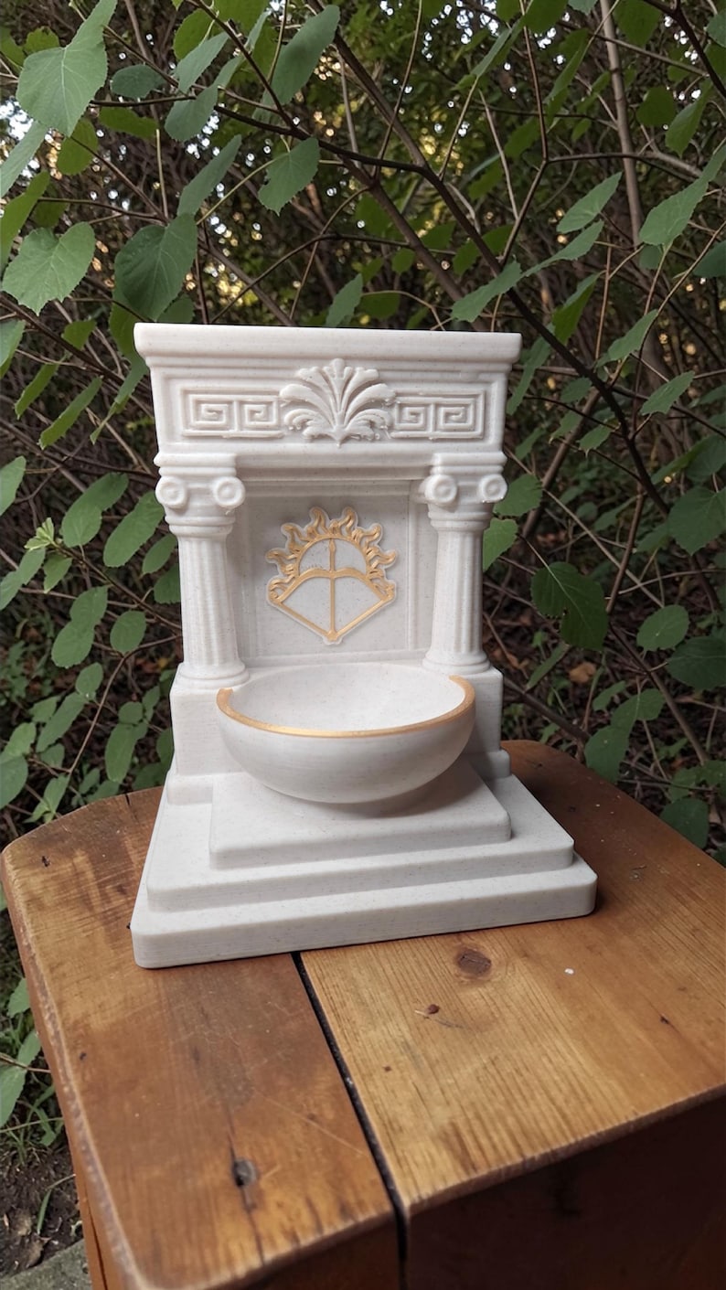 Mini Apollo Altar 5 Inch God Shrine for Sun, Archery, Music, Witchcraft ...