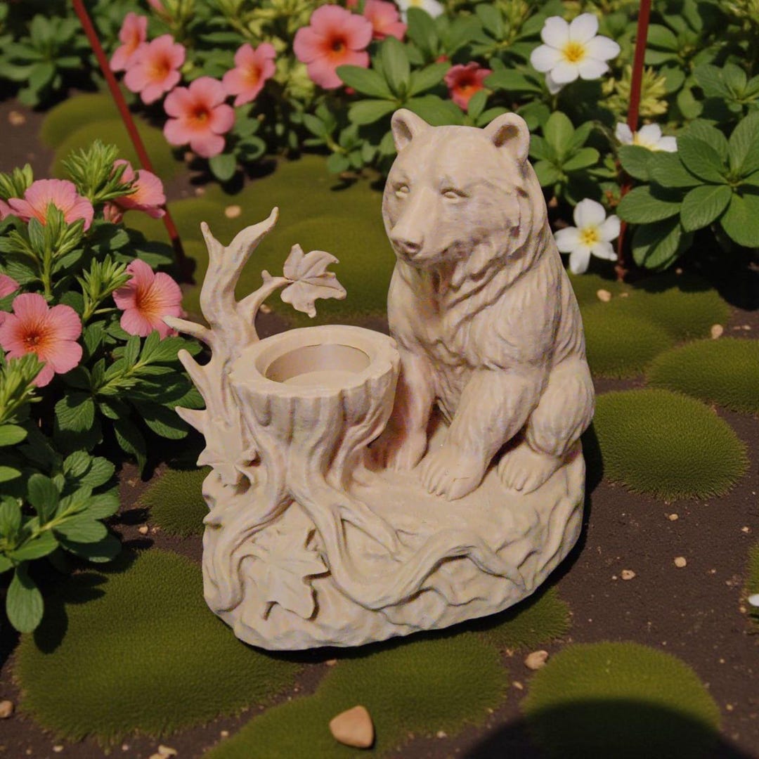 Nordic Bear Altar – 3D Printed Pagan Shrine Inspired by Odin’s Wisdom ...