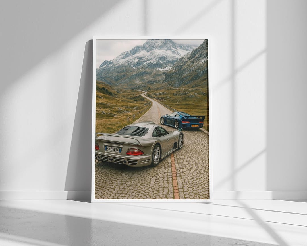 Alpine Escape CLK GTR Art Print - Etsy