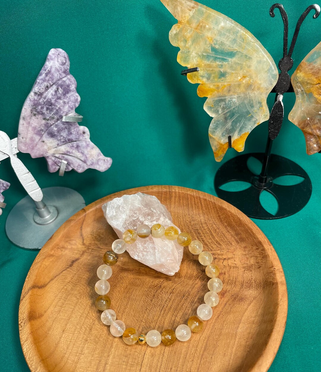 Golden Healer Quartz 23 - 8mm Beads - Etsy