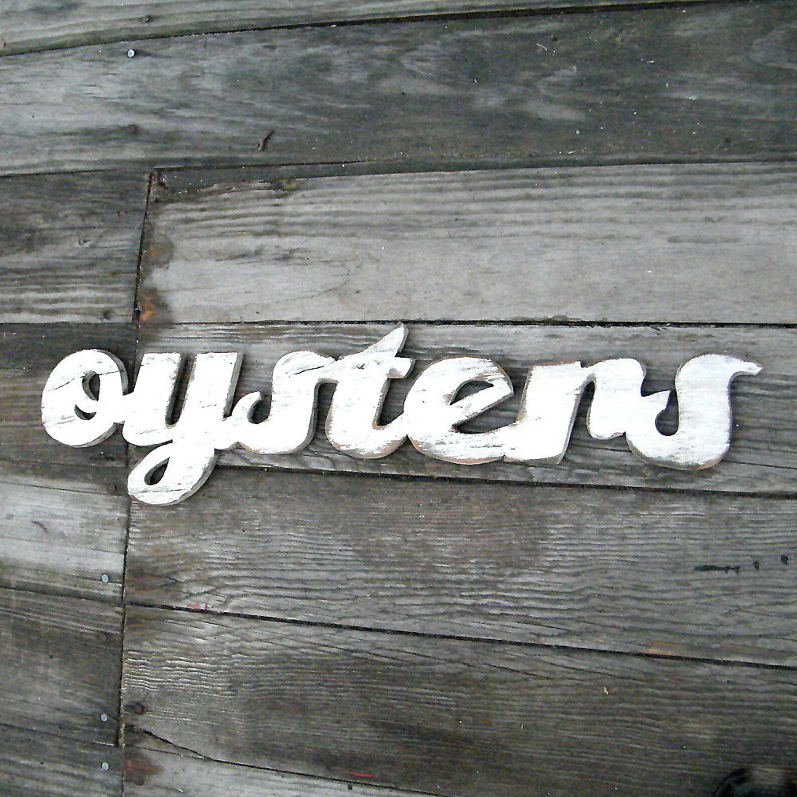 Oysters Sign Wooden Seafood Sign Oyster Kitchen Sign Beach Sign Coastal ...