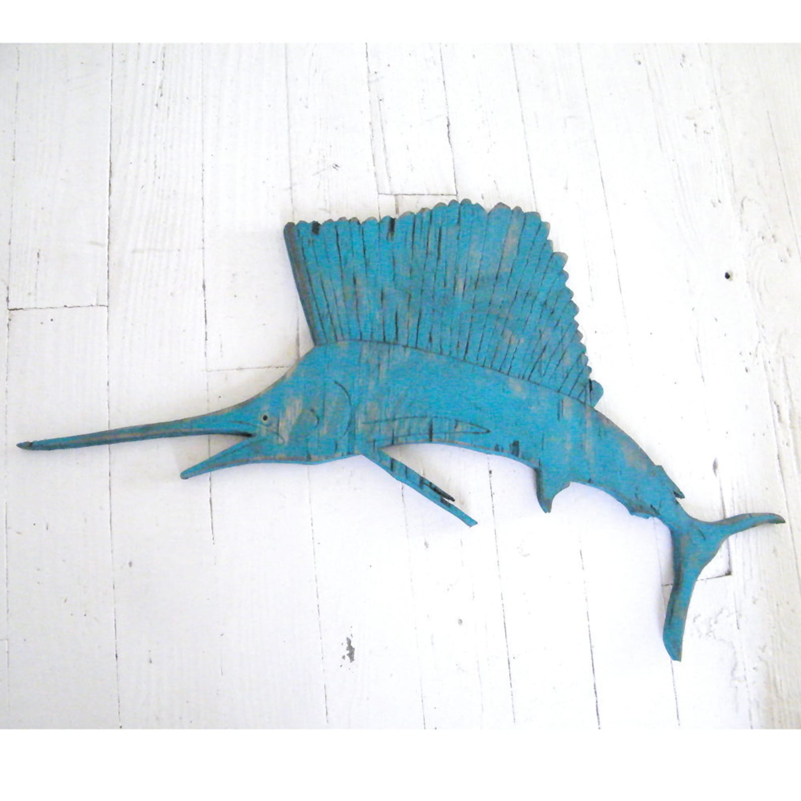 Wood Sailfish Saltwater Fish Art Wooden Fish Wall Art Gifts for Men ...