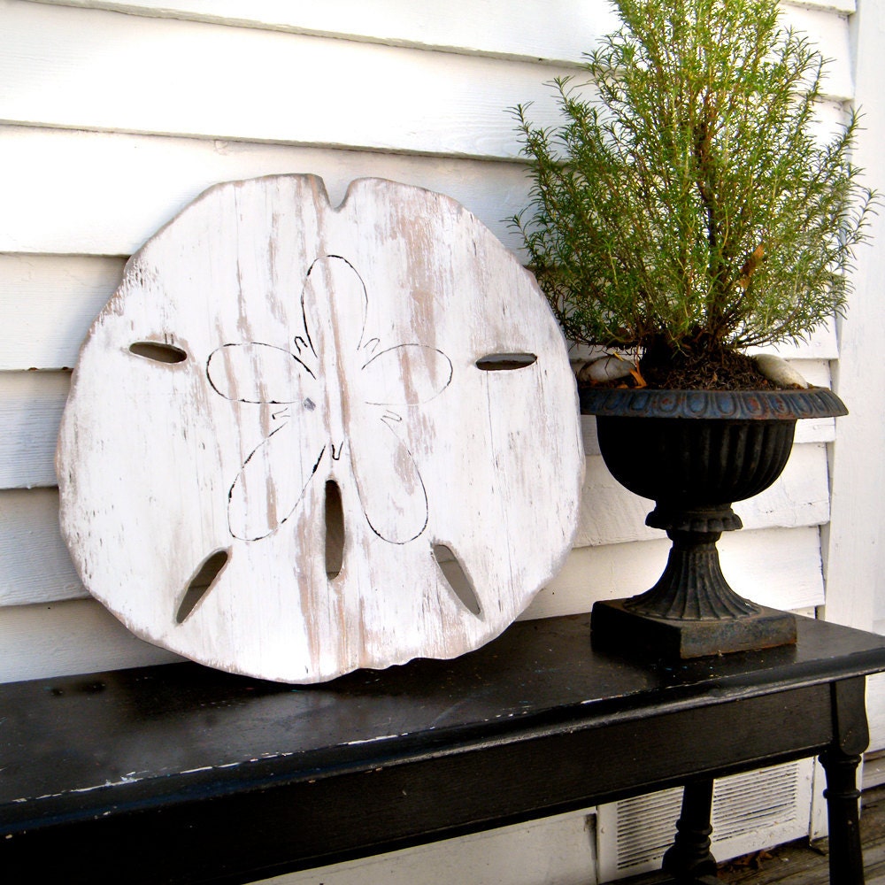 Oversized Sand Dollar Sign Giant Sand Dollar Coastal Style - Etsy Canada