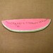 Watermelon Sign Slice Farm Stand Sign Summer Fruit Kitchen Sign ...