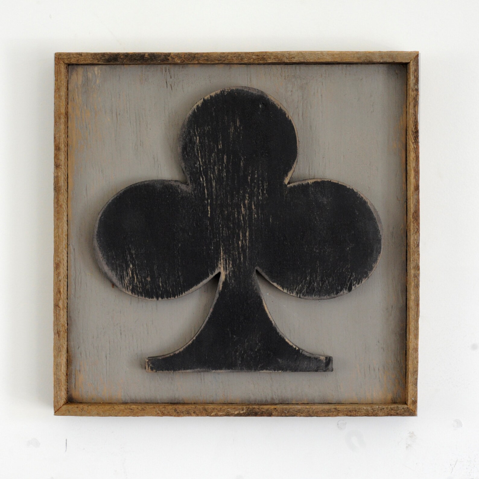 Framed Playing Cards Suits 4 Pc Set Game Room Decor Poker Room Playing ...