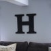 24" Extra Large Letter Wall Decor Oversized Letter Wooden Letter Big ...