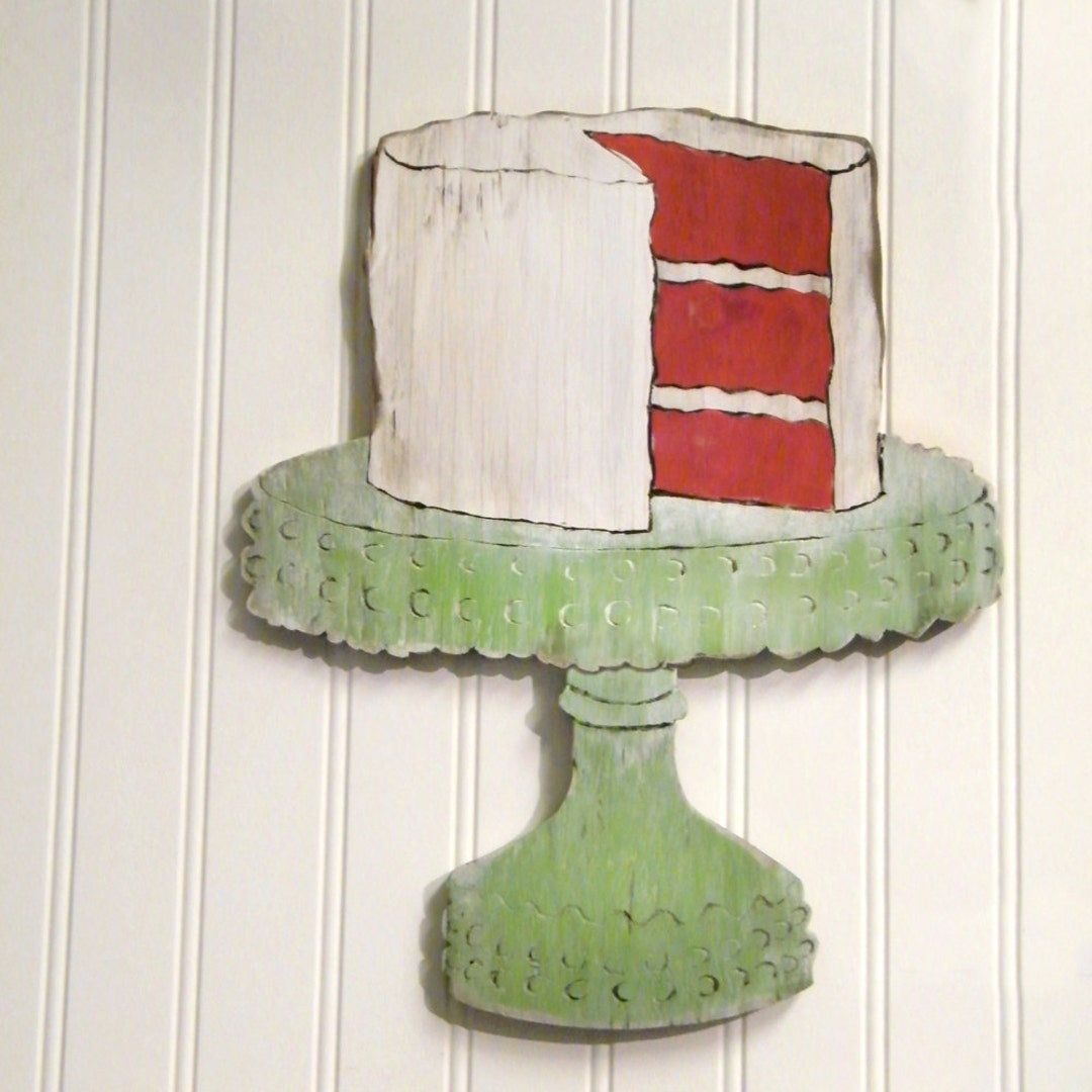 Red Velvet Sign Bakery Sign Red Velvet Cake Kitchen Sign Southern Cake ...