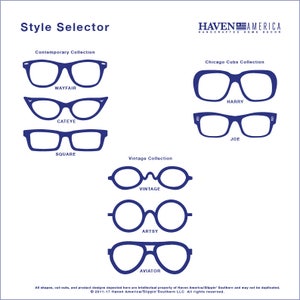 Aviator Eyeglasses Decor Glasses Optometry Wall Art Optical Shop Art ...