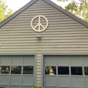 Big Peace Sign 24"-40" Peace Symbol Peace Sign Wall Art Extra Large ...