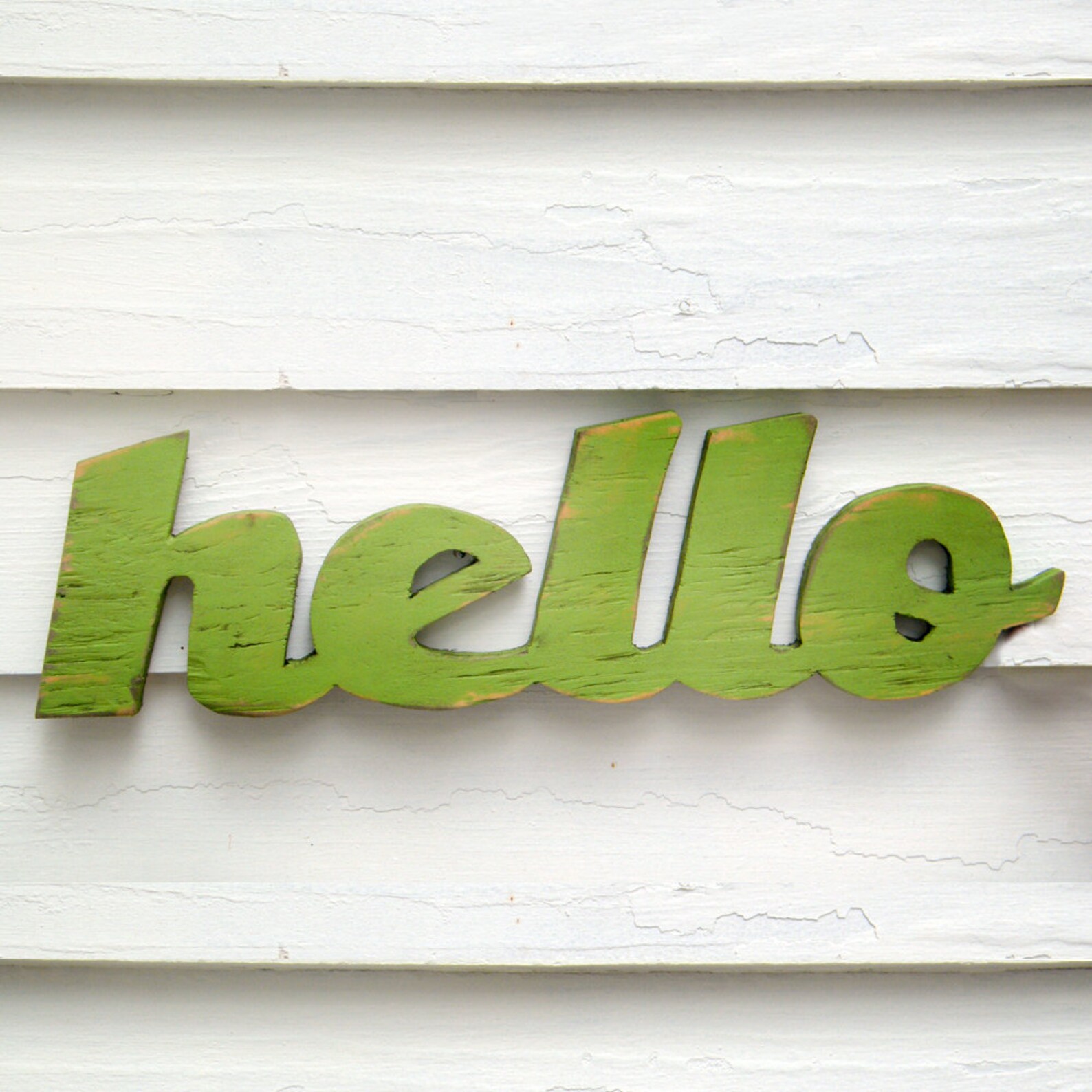 Hello Welcome Sign Wooden Hello Sign Greeting Sign Salutation | Etsy