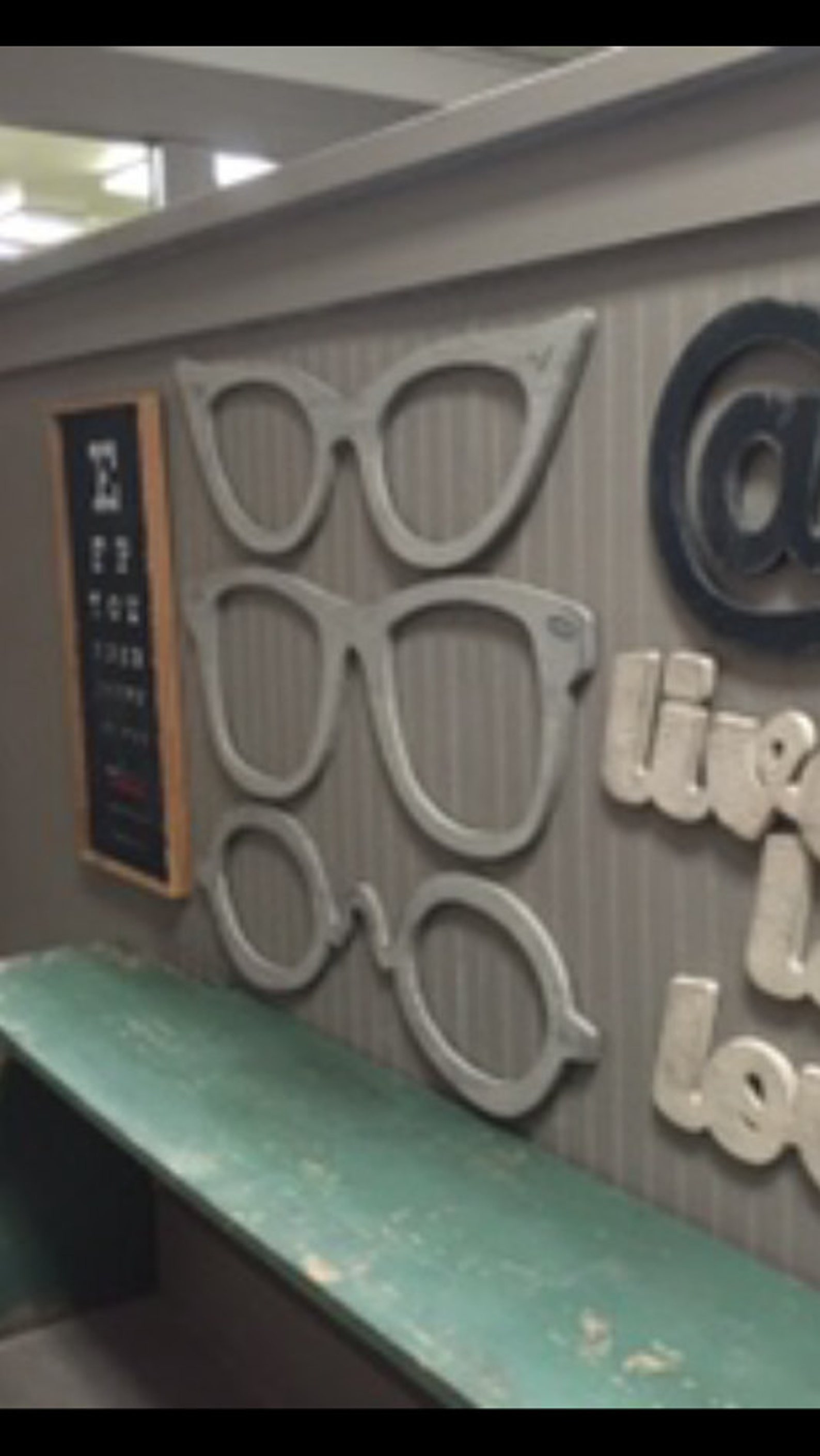 Eyeglasses Optometrist Decor Eyeglasses Sign Optometrist Wall | Etsy