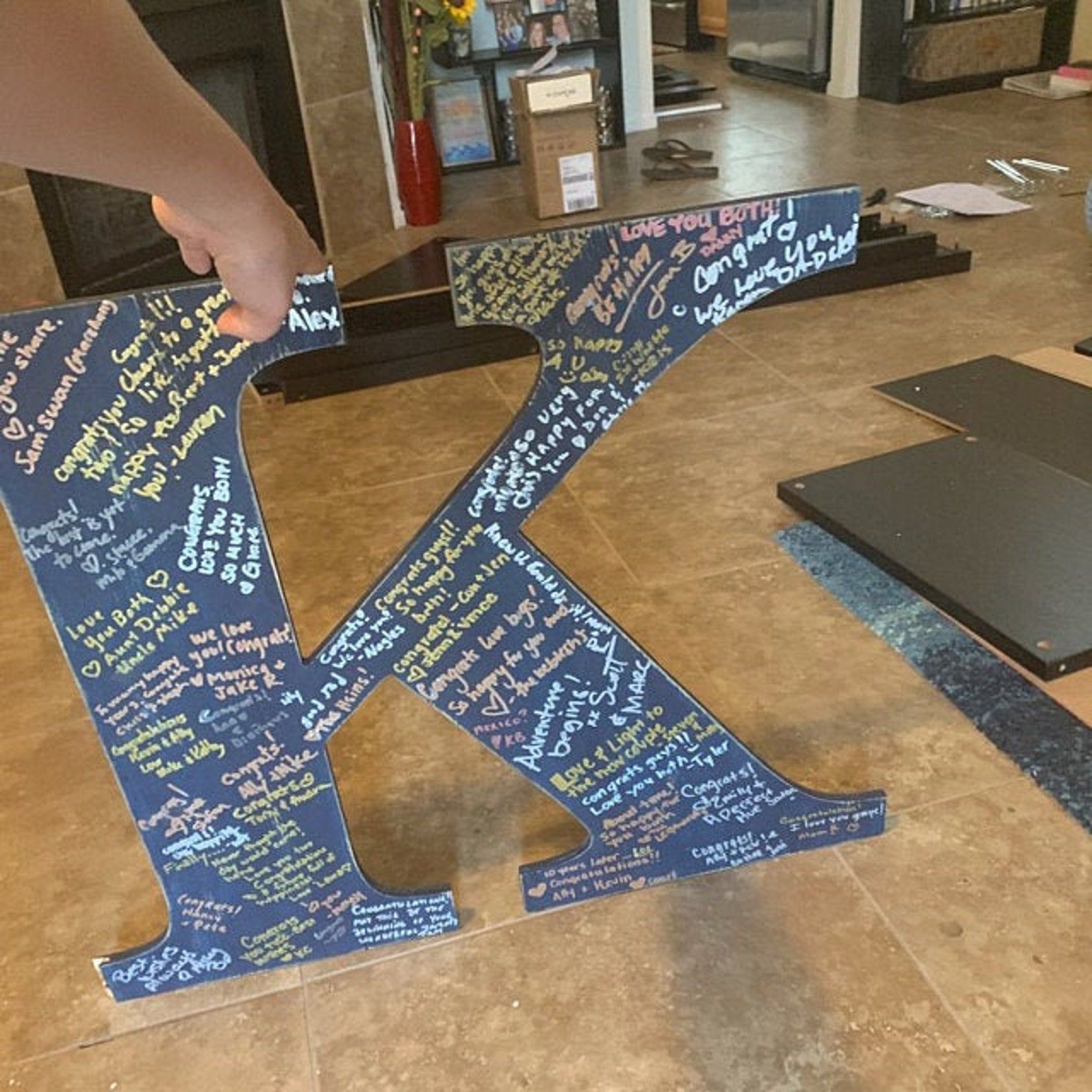 Really Big Letters 24 High Super Large You Pick the | Etsy