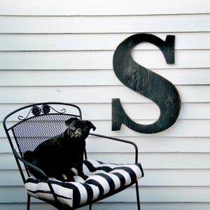 24" Extra Large Letter Wall Decor Oversized Letter Wooden Letter Big ...