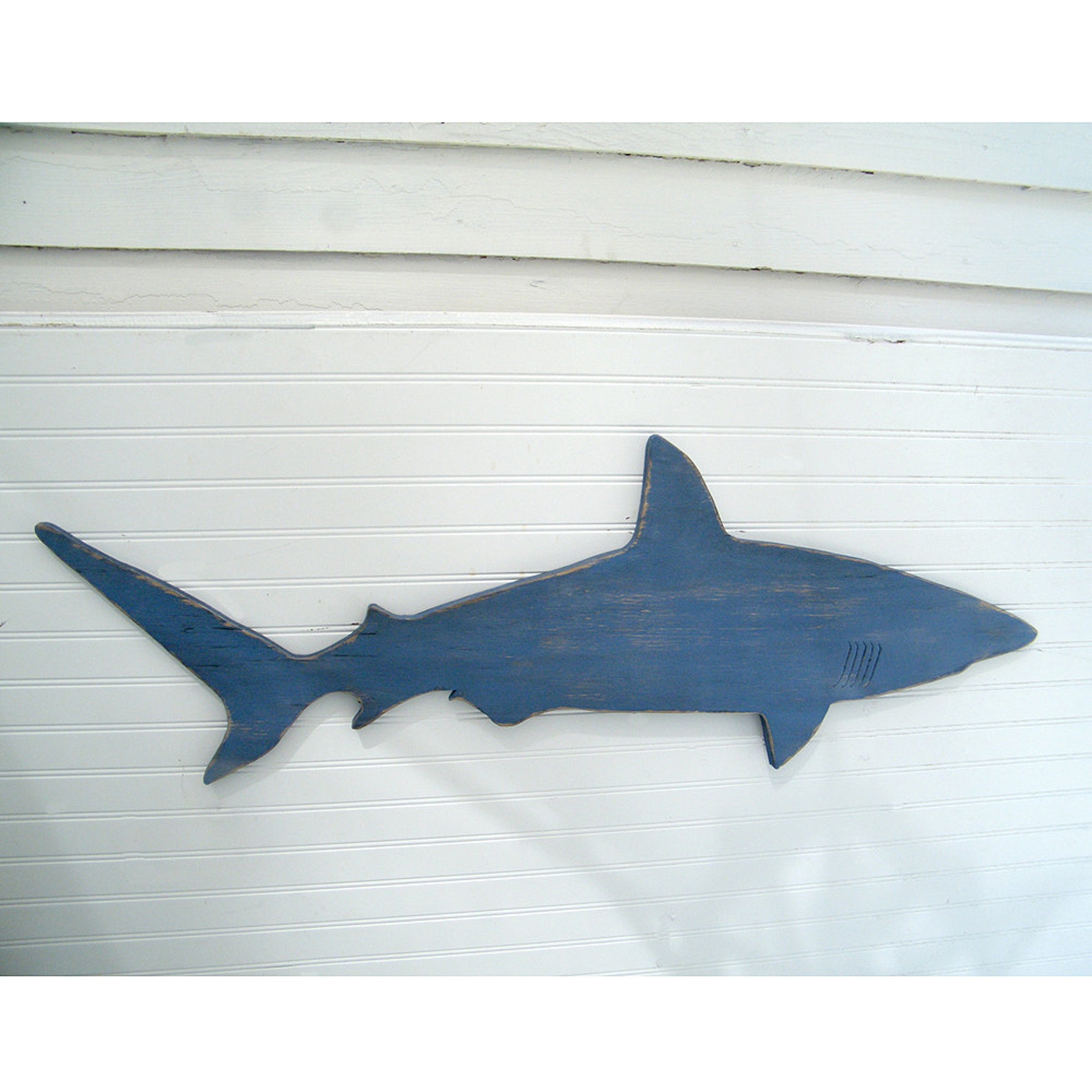 Wooden Shark Art Outdoor Decor Pool Sign Shark Wooden Wall Art Boys ...