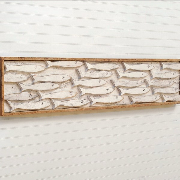Wooden Fish Wall Art - Etsy