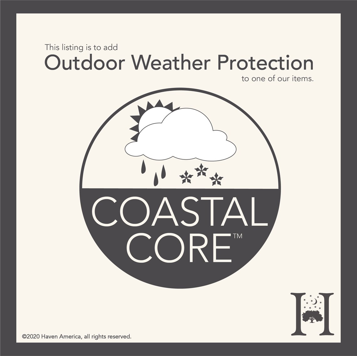Coastal Core for Small Signs -- Add to Cart for Total Outdoor Display ...
