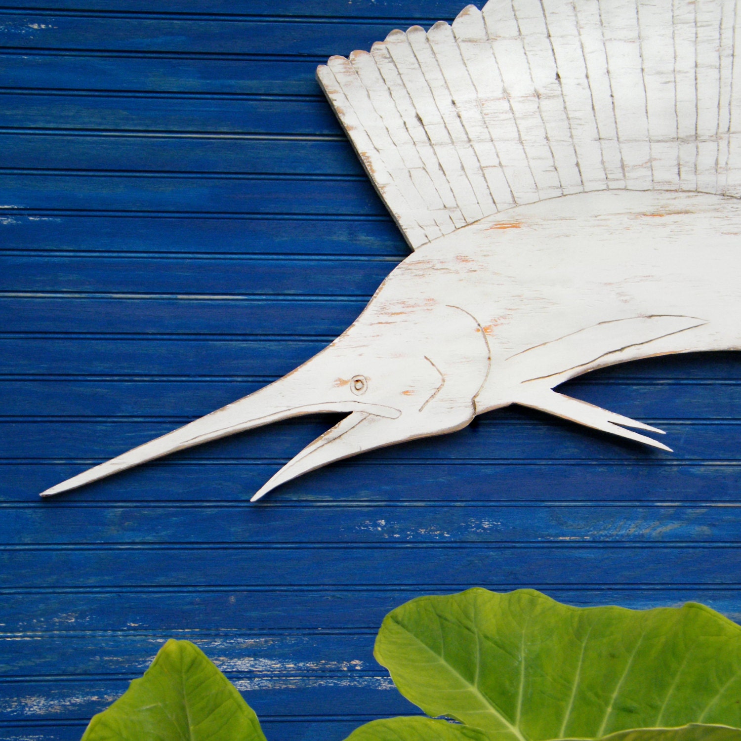 Sailfish Wall Decor Beach Decor Coastal Saltwater Fish Art - Etsy