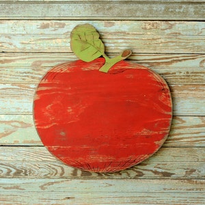 Apple Wall Art Kitchen Vintage Style Roadside Apple Orchard Sign Gala ...