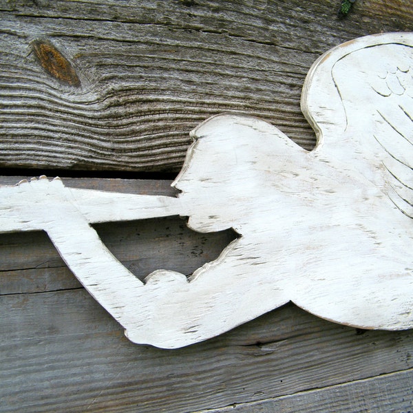 Rustic Wood Angel - Etsy