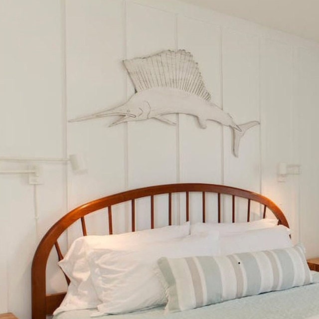 Sailfish Wall Decor Beach Decor Coastal Saltwater Fish Art Oversized ...