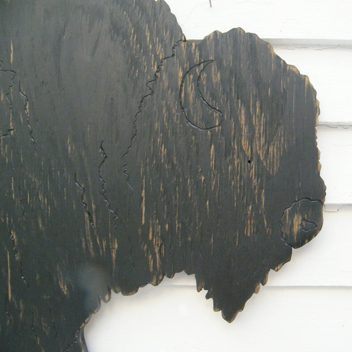 Wooden Buffalo Sign American Bison Americana Tribal Wall Art - Etsy