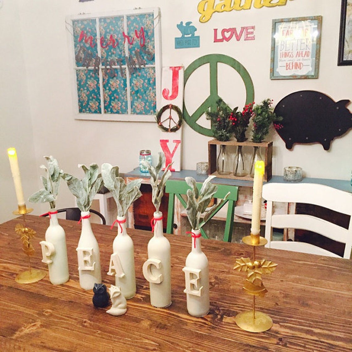 Big Peace Sign 2440 Peace Symbol Peace Sign Wall - Etsy