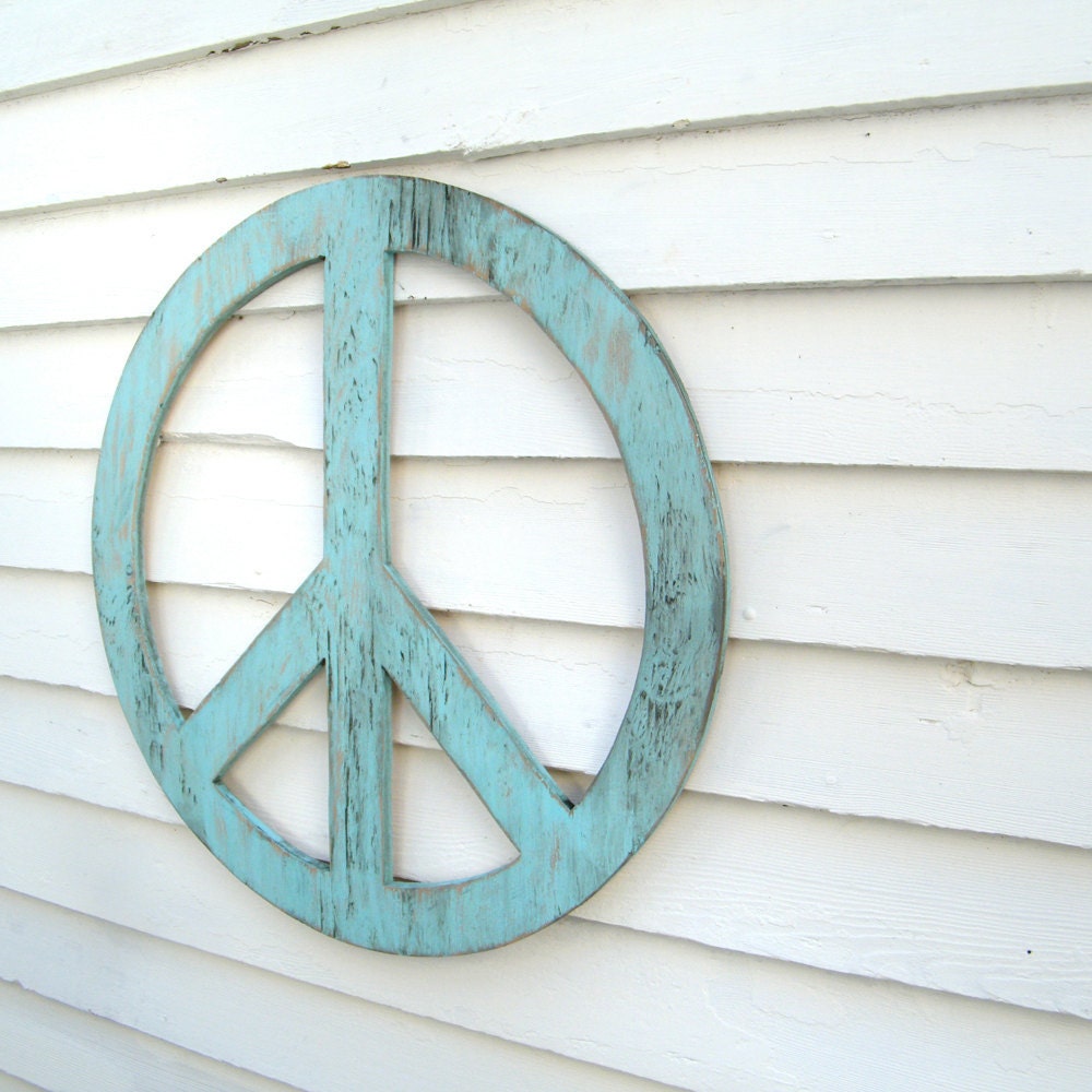 Big Peace Sign 2440 Peace Symbol Peace Sign Wall - Etsy