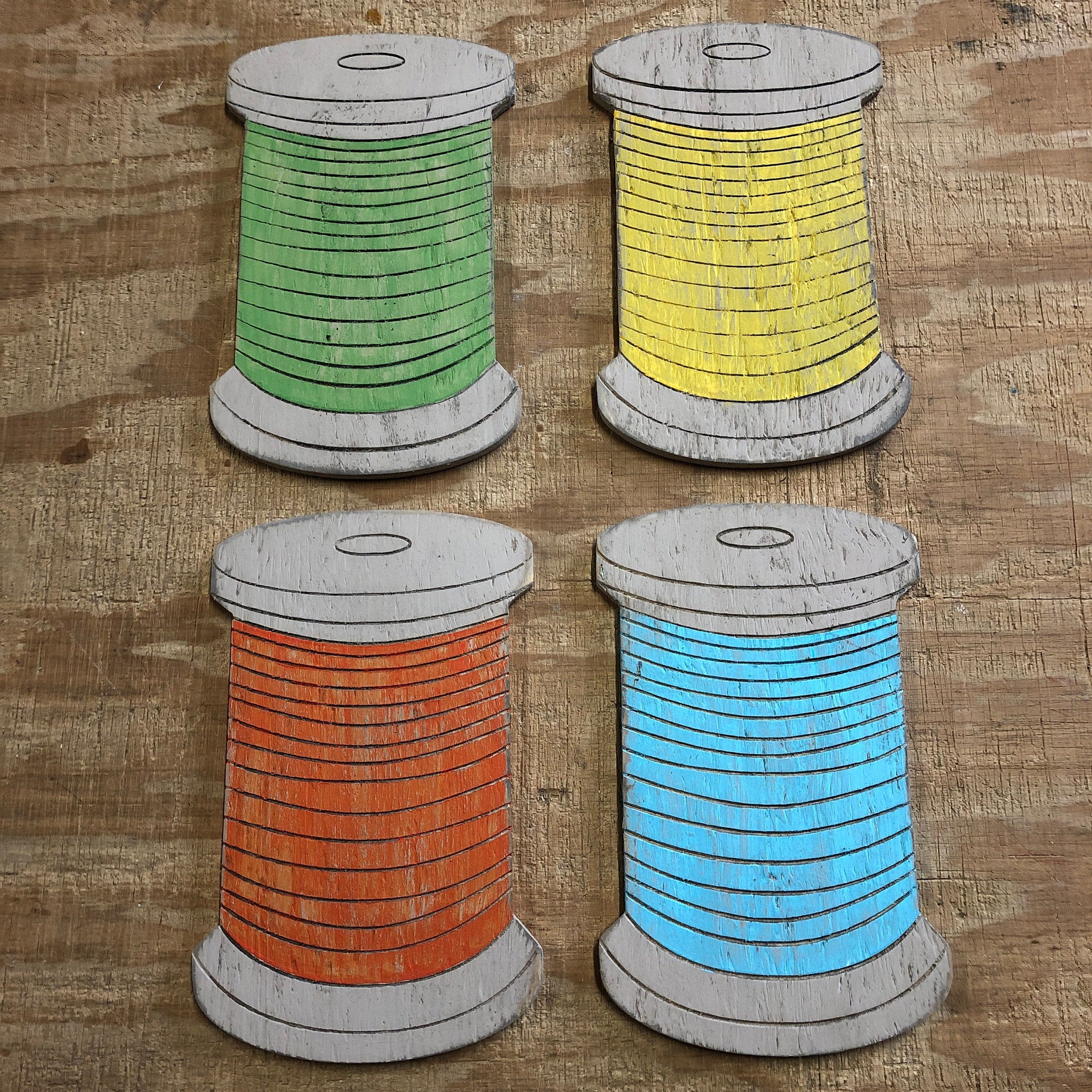 Sewing Room Decor Spool of Thread Craft Room Decor Sewing - Etsy