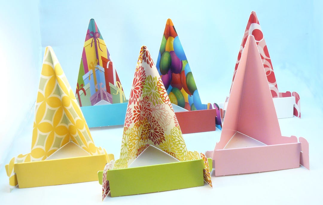 Stylish Paper Easel Stands for All Occasion Cards W/ Labels - Pack of 2 ...