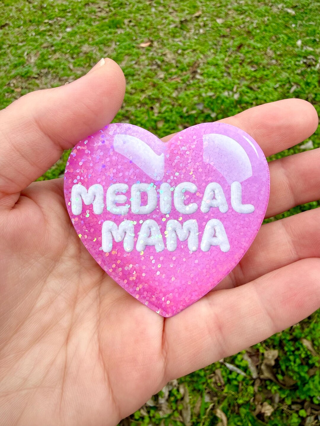 Medical Mama / Trauma Mama Balloon Sticker - Etsy