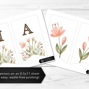 Mother's Day Banner — Floral, Flower Banner, Happy Mother's Day, Pink ...