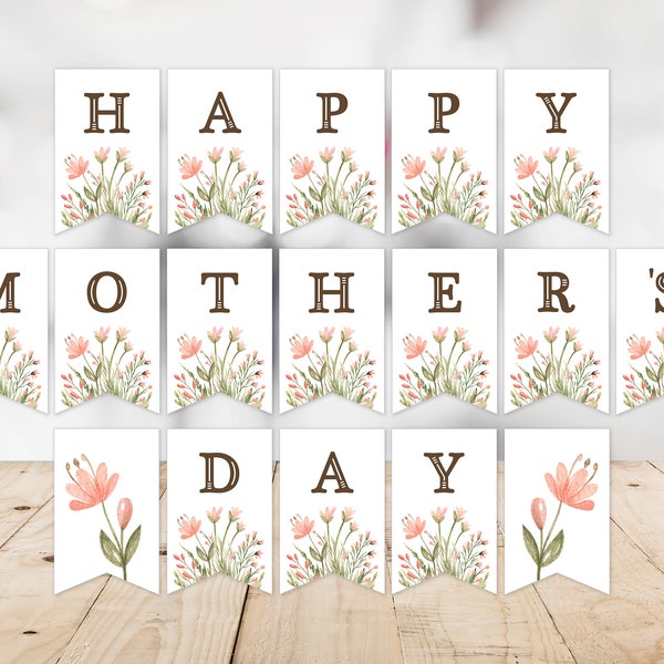 Floral Banner - Etsy
