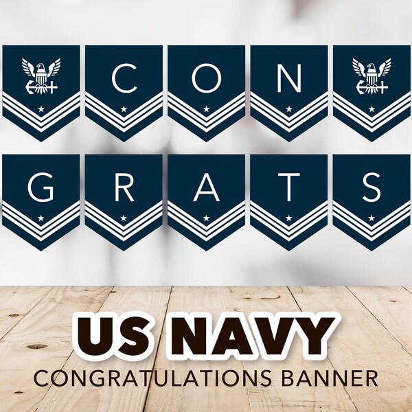 Naval Retirement Banner - Etsy