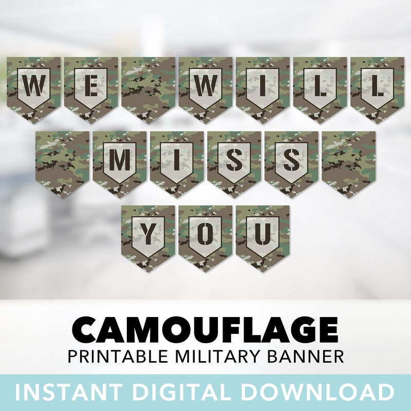 Army Banner - Etsy
