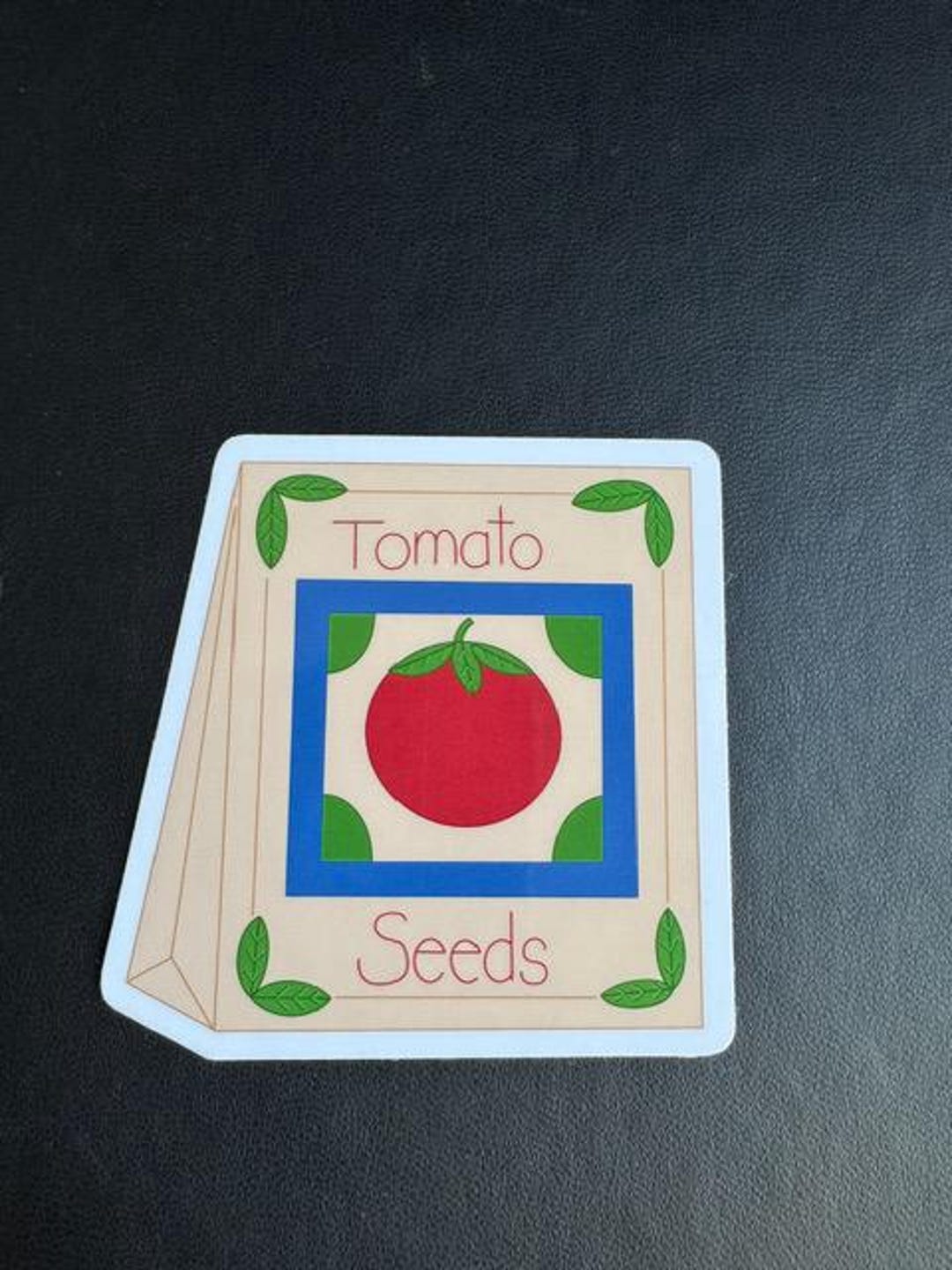 Tomato Seed Packet Sticker - Etsy