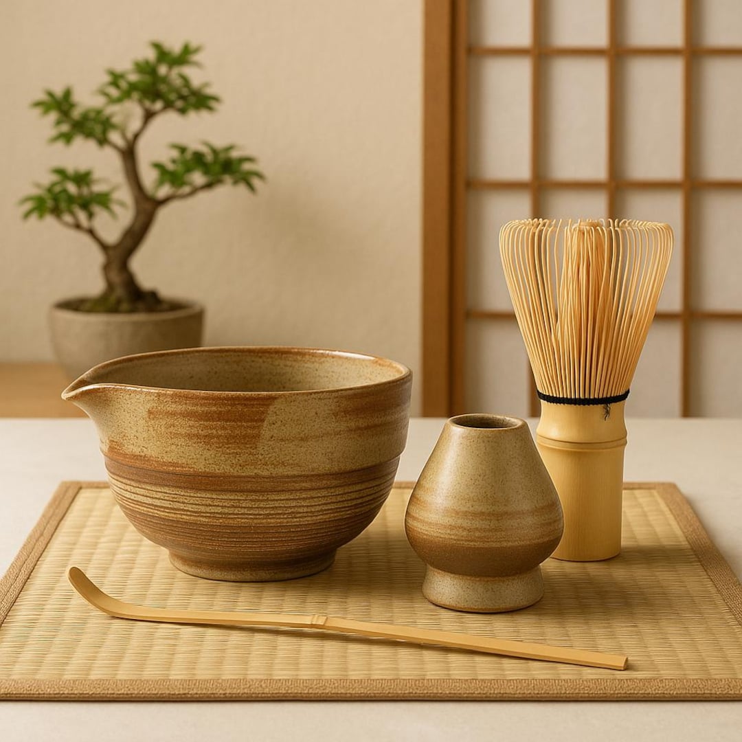 Ceramic Matcha Tea Set – Traditional Japanese Starter Kit - Etsy