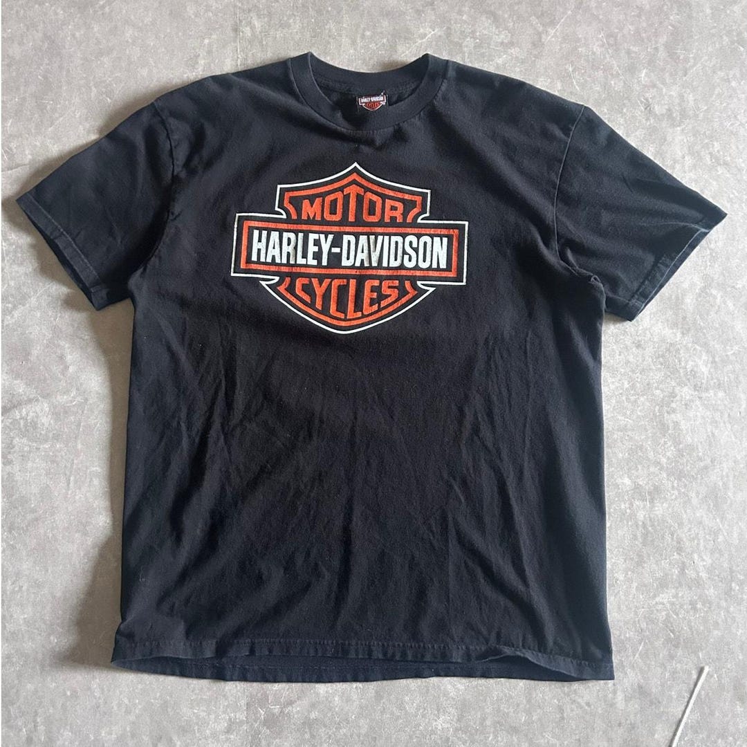 2000s Vintage Harley Davidson Crest Kentucky Black T Shirt Size XL - Etsy