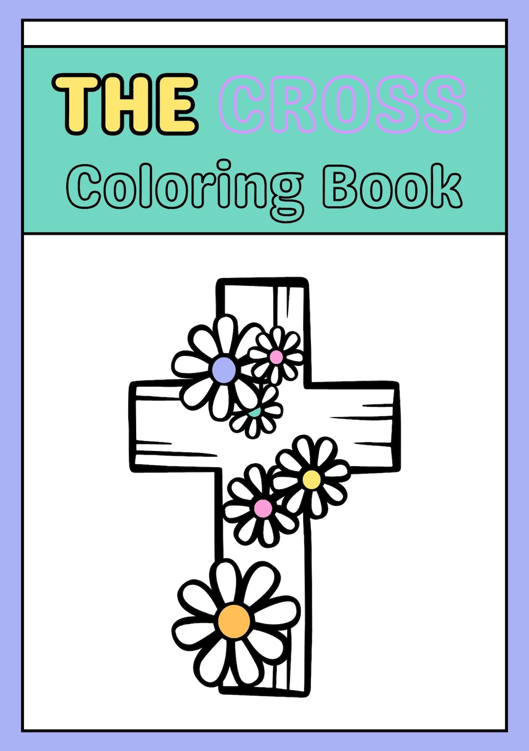 The Cross Religion Coloring Book (digital Download) - Etsy UK