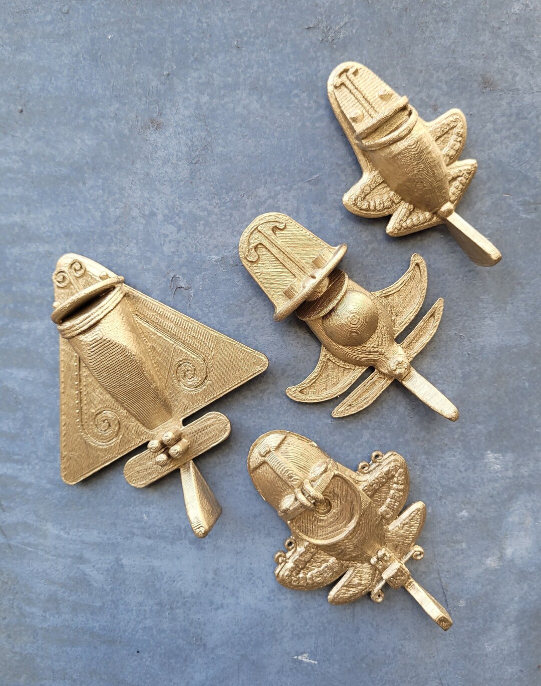 Golden Flyer Magnets set of 4 Flyers, MINI Replicas - Etsy
