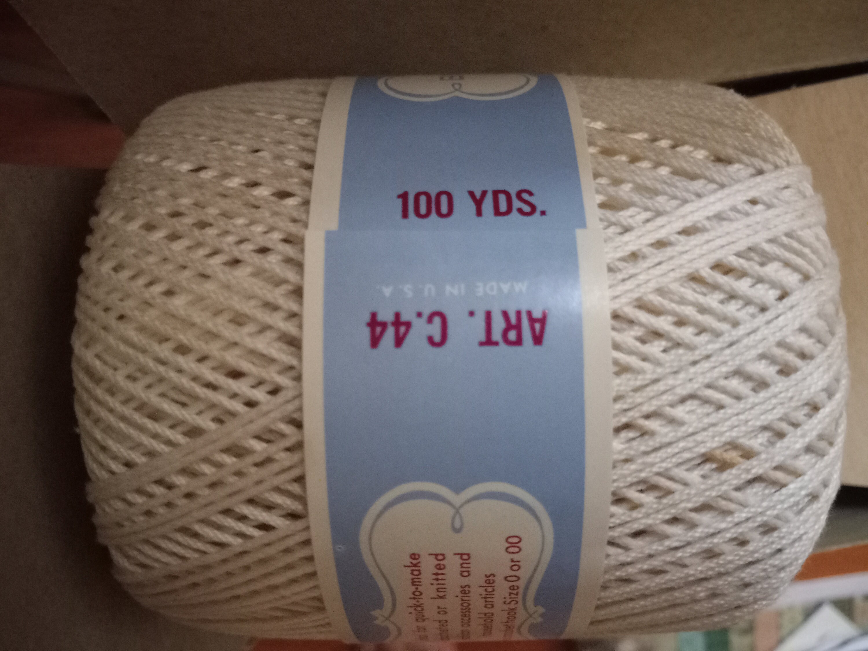 Coats & Clarks Speed Cro Sheen off White Cotton Thread - Etsy