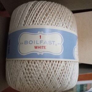 Coats & Clarks Speed Cro Sheen off White Cotton Thread - Etsy