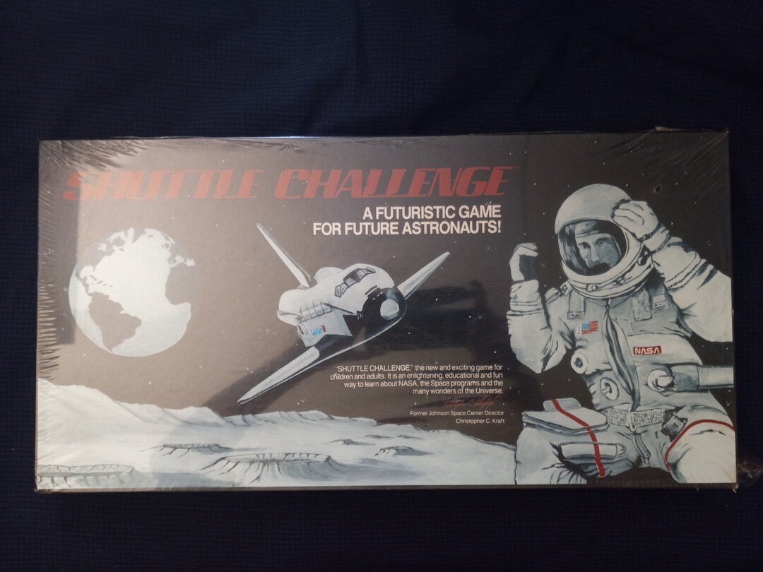 Unopened Shuttle Challenge Board Game: 1985 Vintage Space Travel Toy - Etsy