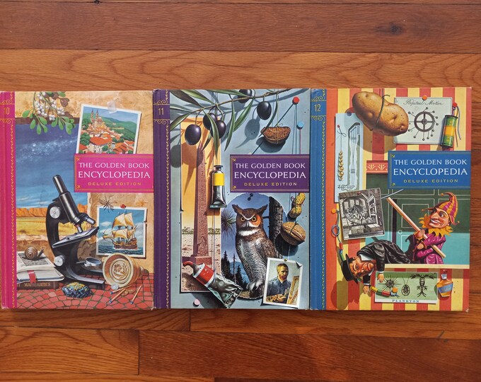 The Golden Book Encyclopedia, Vintage Children's Books, Library ...